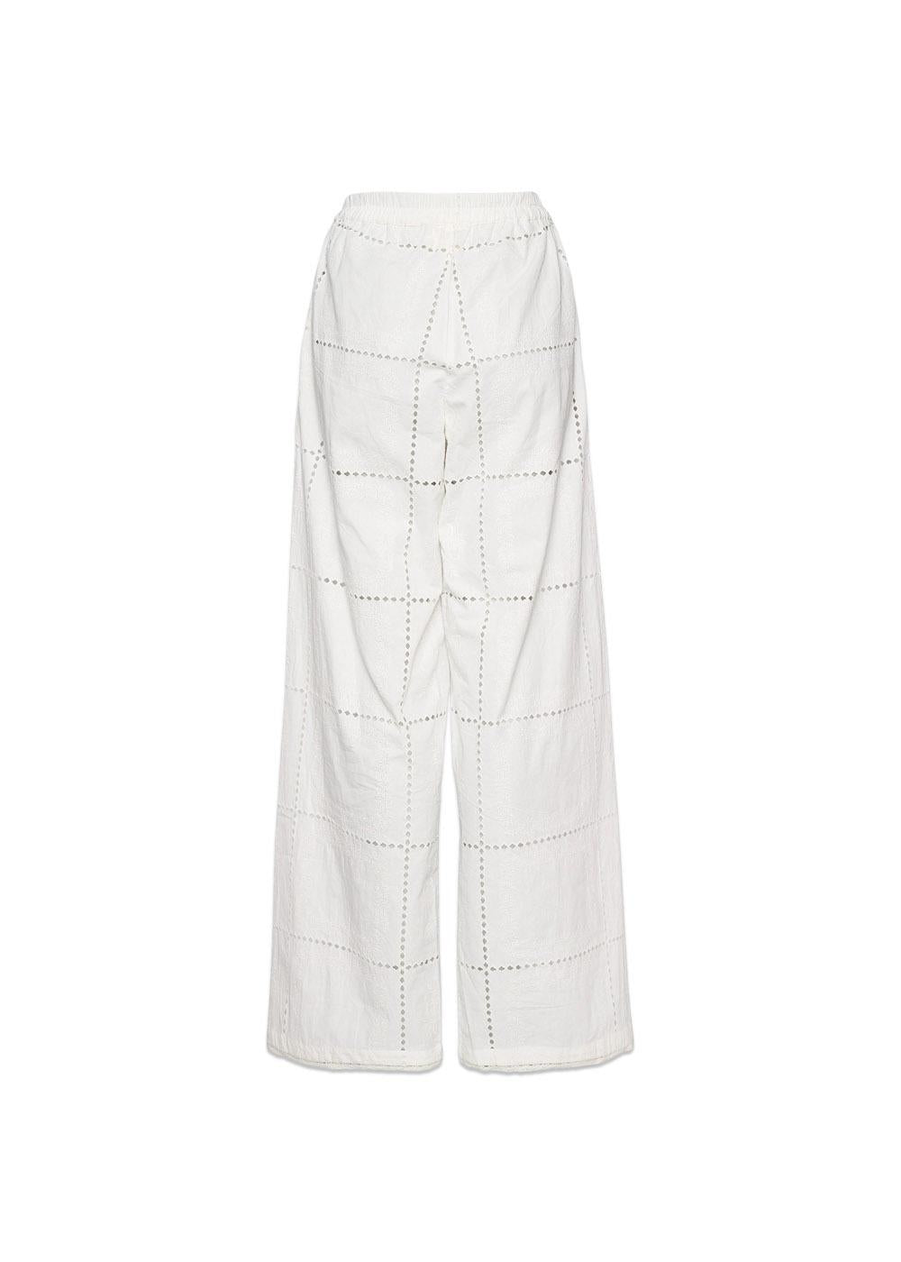 Hilde Pants - White Squares – Butler Loftet NO