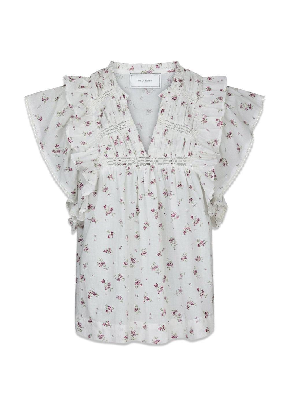 Jayla Small Blossom Top - Creme – Butler Loftet NO